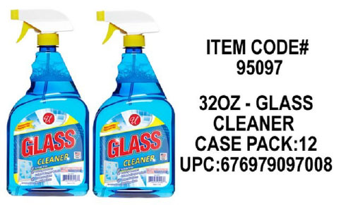 Glass Cleaner 32oz – NWA Wholesaler